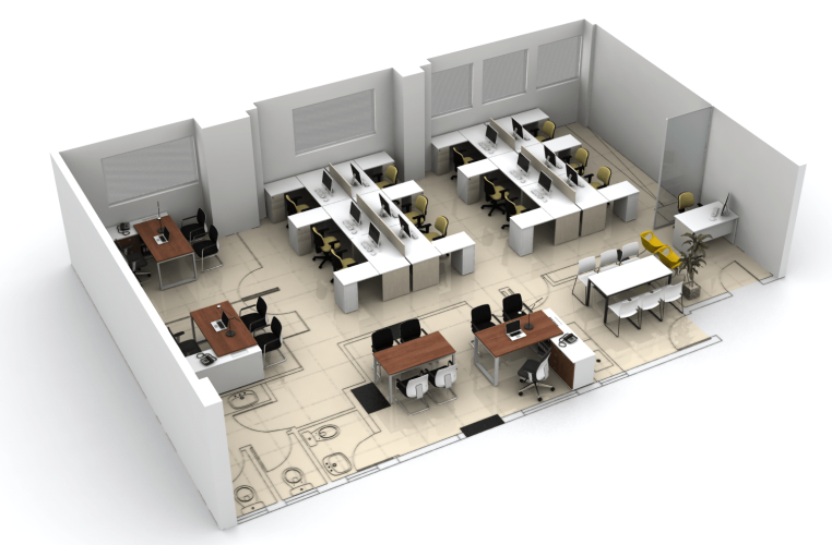 estudo-de-layout-para-ambientes-corporativos-min | Work Solution