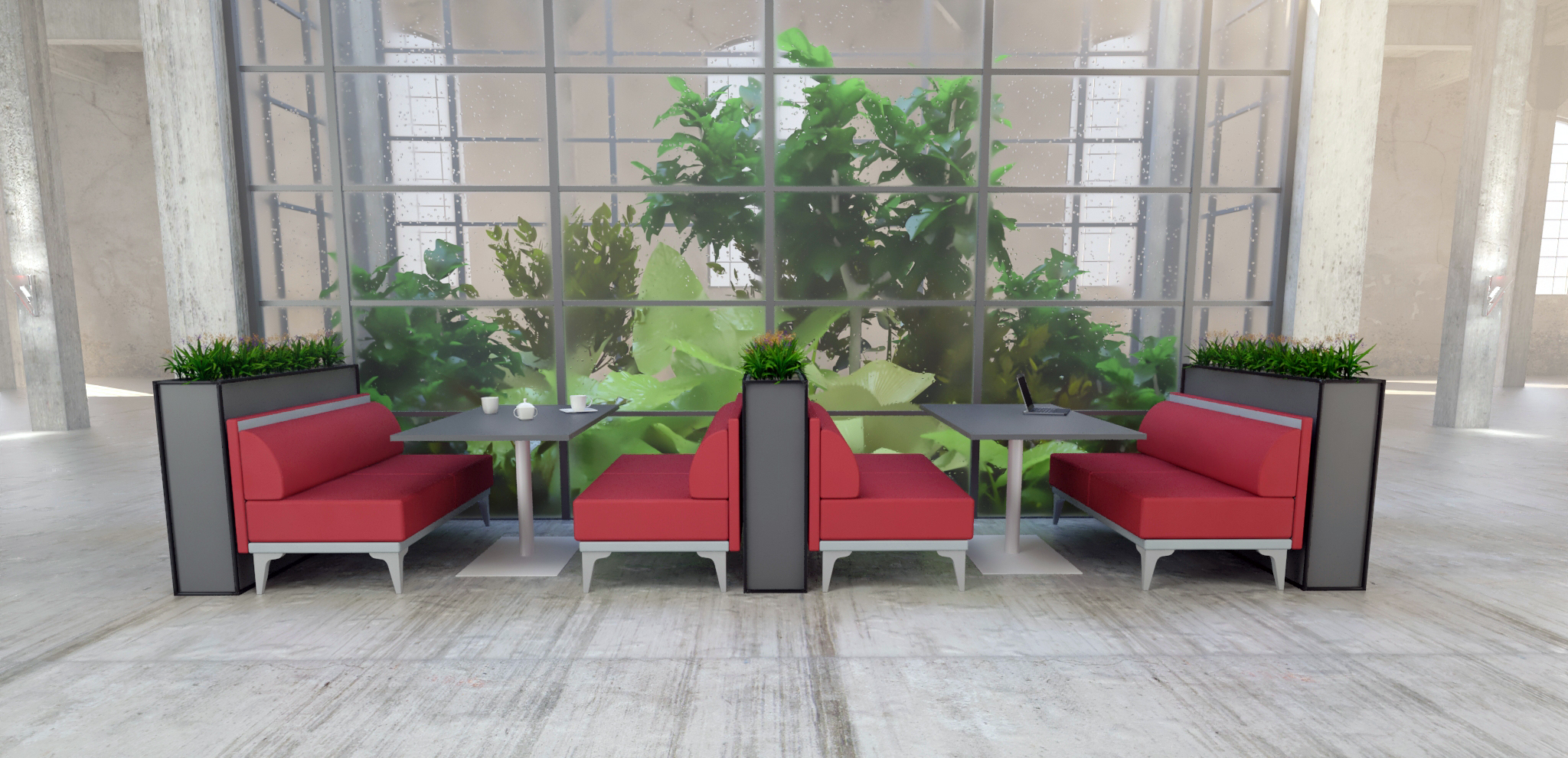 Sofás para escritóro | Linha W-BOX Work Solution