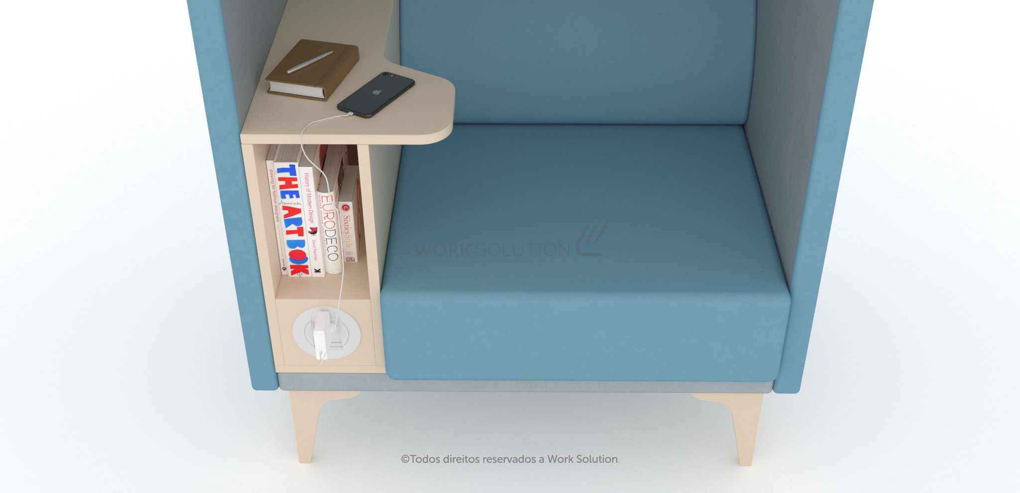 Sofás para escritóro | Linha W-BOX Work Solution