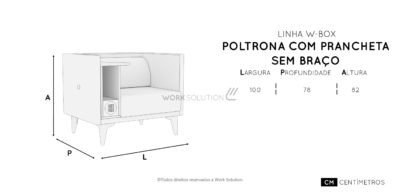 Sofás para escritóro | Linha W-BOX Work Solution