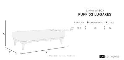 Sofás para escritóro | Linha W-BOX Work Solution