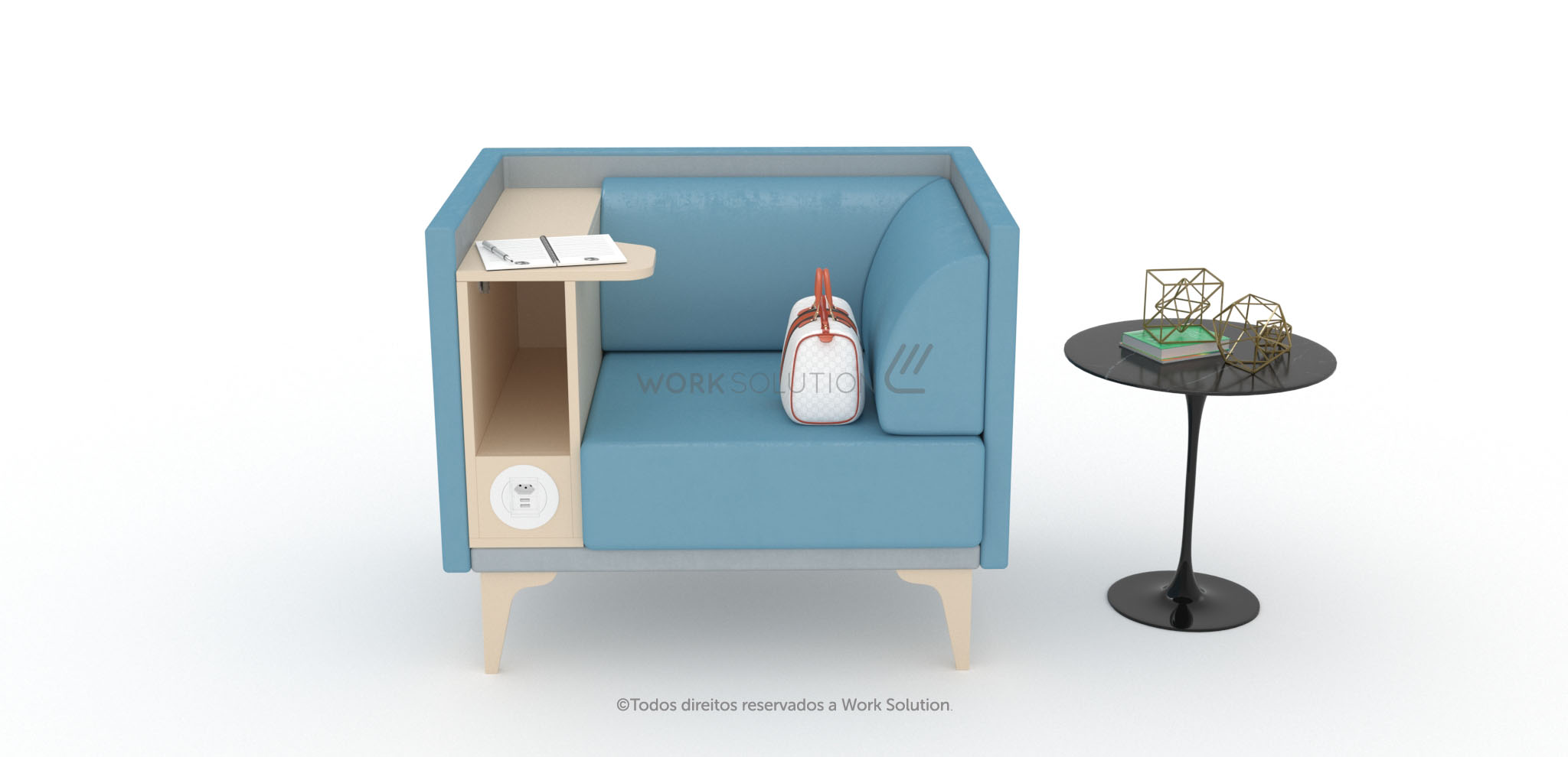 Sofás para escritóro | Linha W-BOX Work Solution