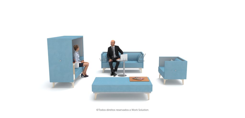 Sofás para escritóro | Linha W-BOX Work Solution